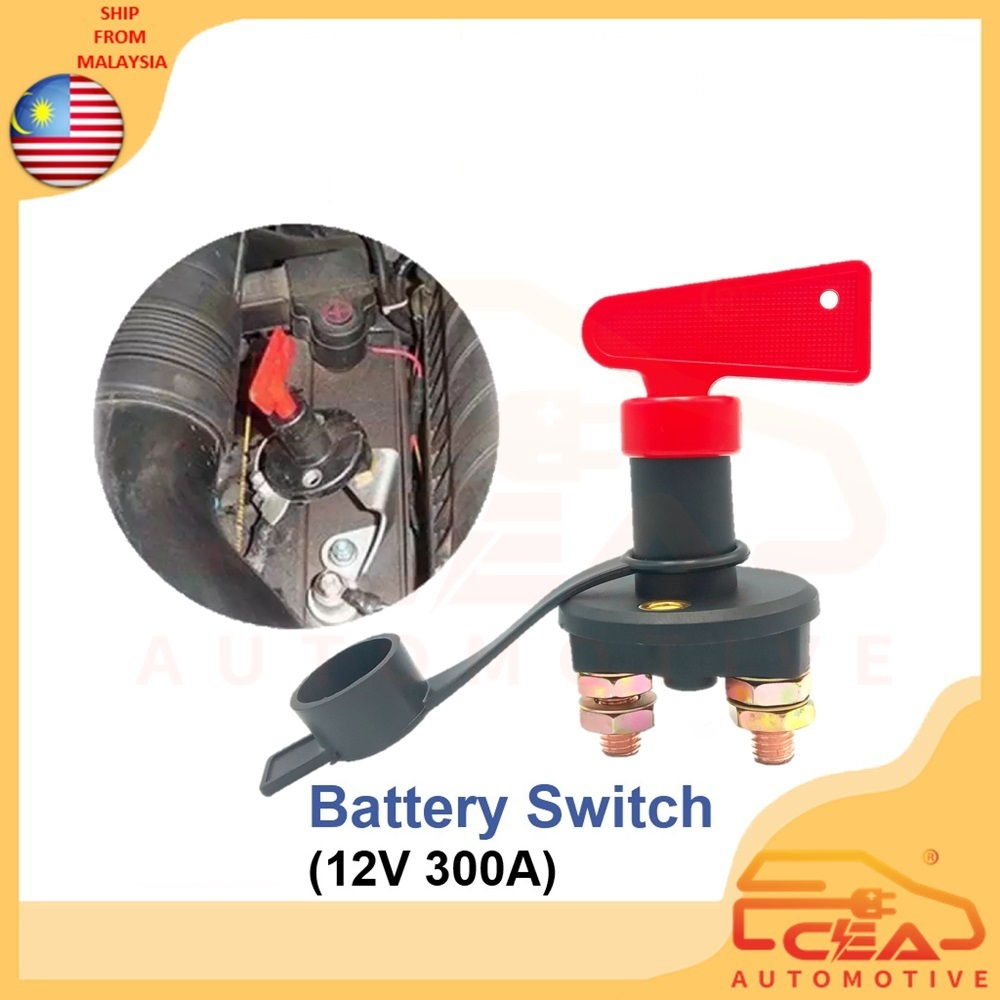 1PCS 12V 300A BATTERY MAIN SWITCH DISCONNECTOR ISOLATOR CUT OFF ...
