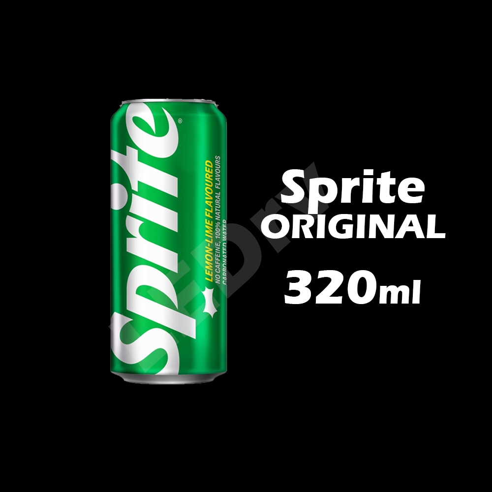 Coca cola Sprite Lemon lime 320ml soft drink Flavour coke tin can ...
