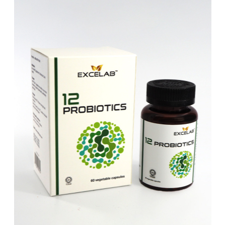 Excelab 12 Probiotics 60's [EXP:01/2025] | Shopee Malaysia