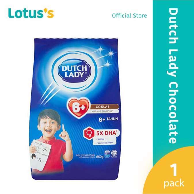 Dutch Lady 6+ Chocolate (850g) | Shopee Malaysia