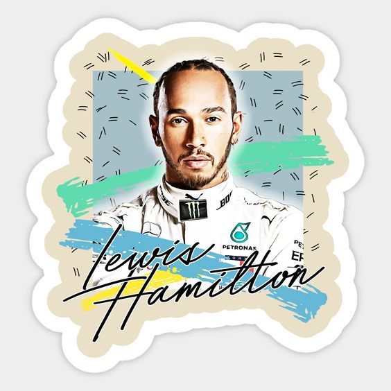 Lewis Hamilton Stickers v1 | Shopee Malaysia