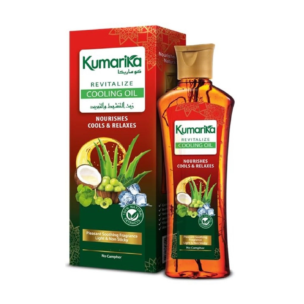 Kumarika Revitalize Cooling Hair Oil 200ml | Shopee Malaysia