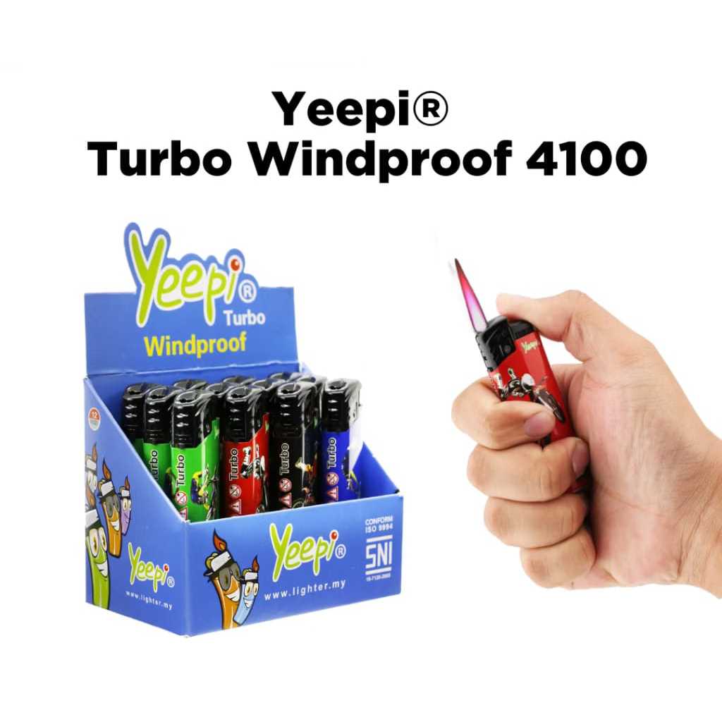 Yeepi Turbo Windproof Refillable Windproof Lighter - Multicolour ...