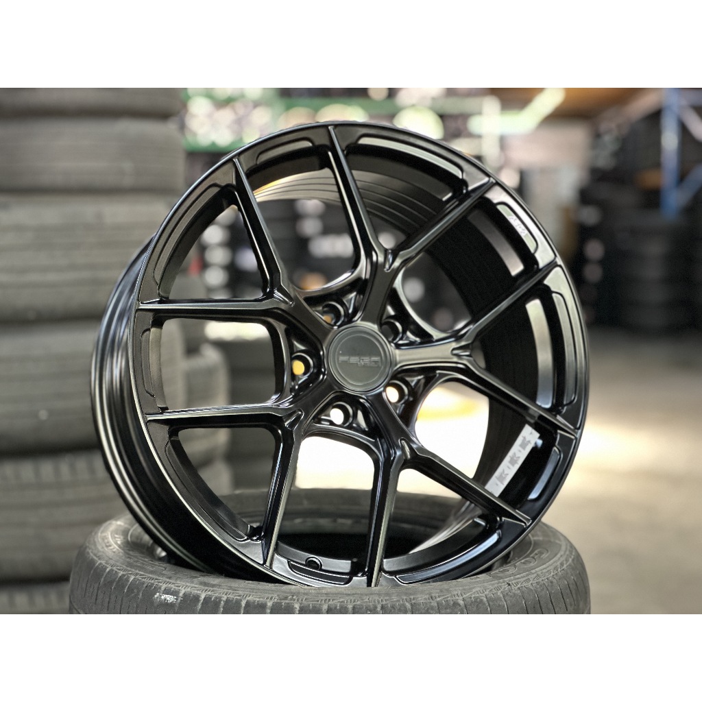 NEW 18x8.5J ASGA ARF12 Rim (set of 4) Black 5x112 for Audi A4 A6 TT ...