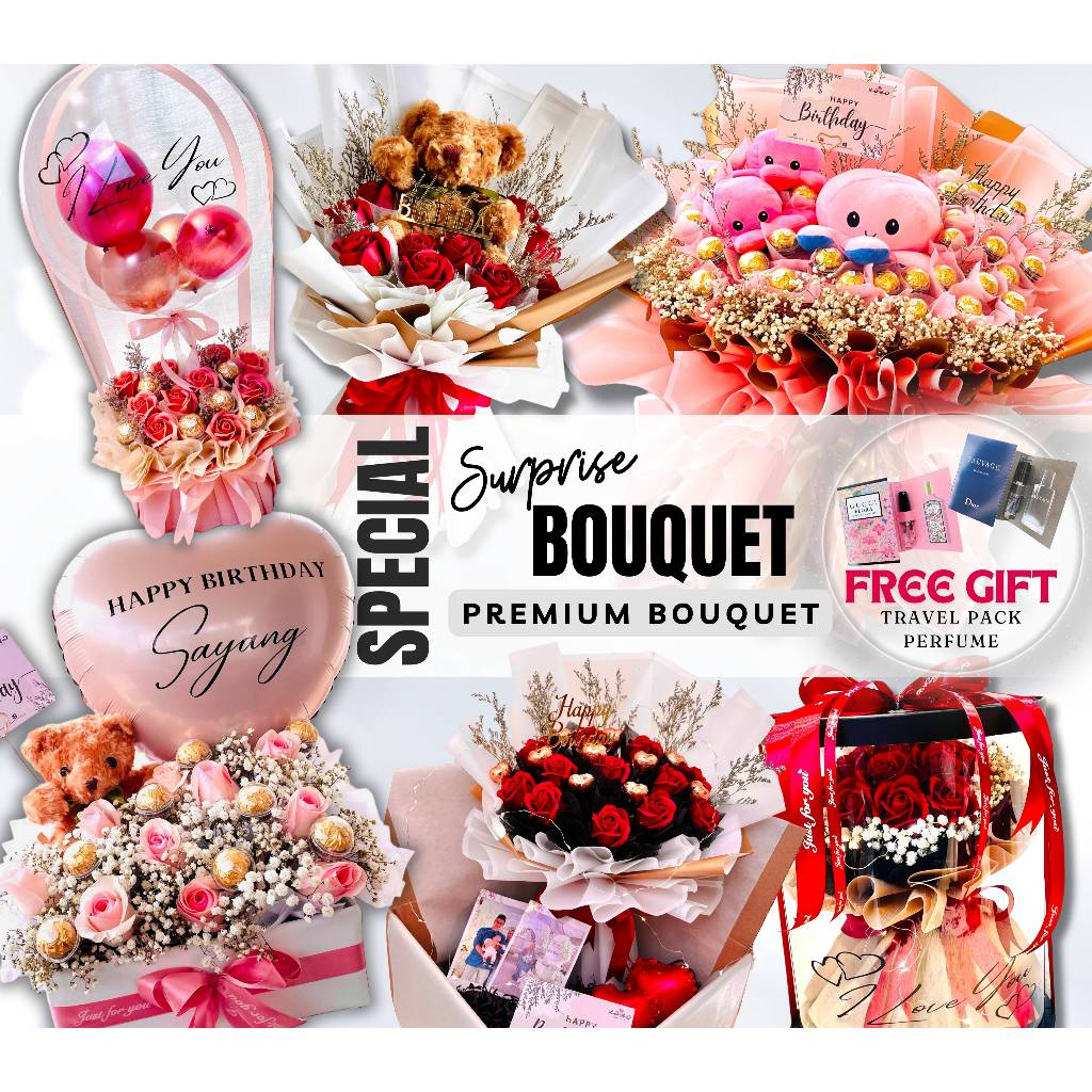 Surprise Bouquet Chocolate Birthday Anniversary Corporate Gift ...