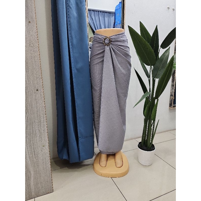 Kain Lilit Dolby premium Plain (Free bukle ring) | Shopee Malaysia