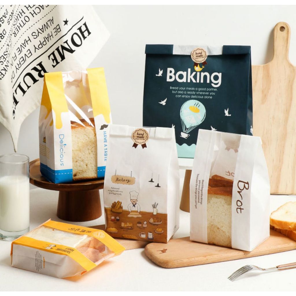 Ready stock in Msia!!! Bakery Toast Loaf Bread Pastry Roti Packaging ...