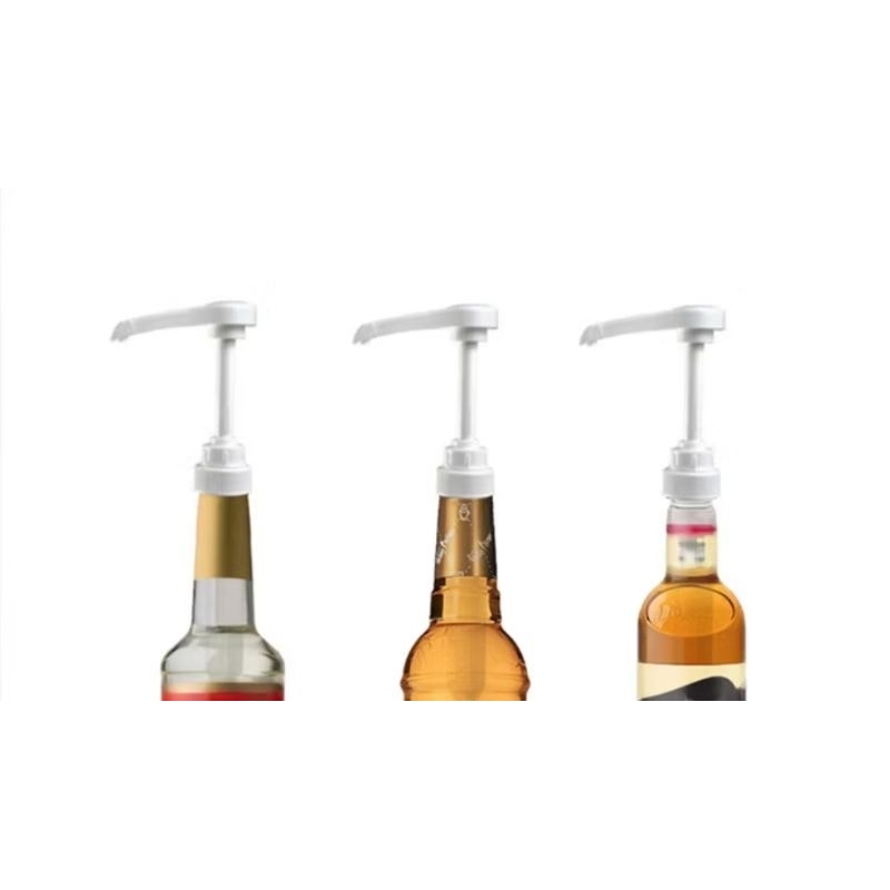 10cc Food Grade Syrup Sauce Pump Pressure Tube Pump Nozzle Bottle | Shopee Malaysia