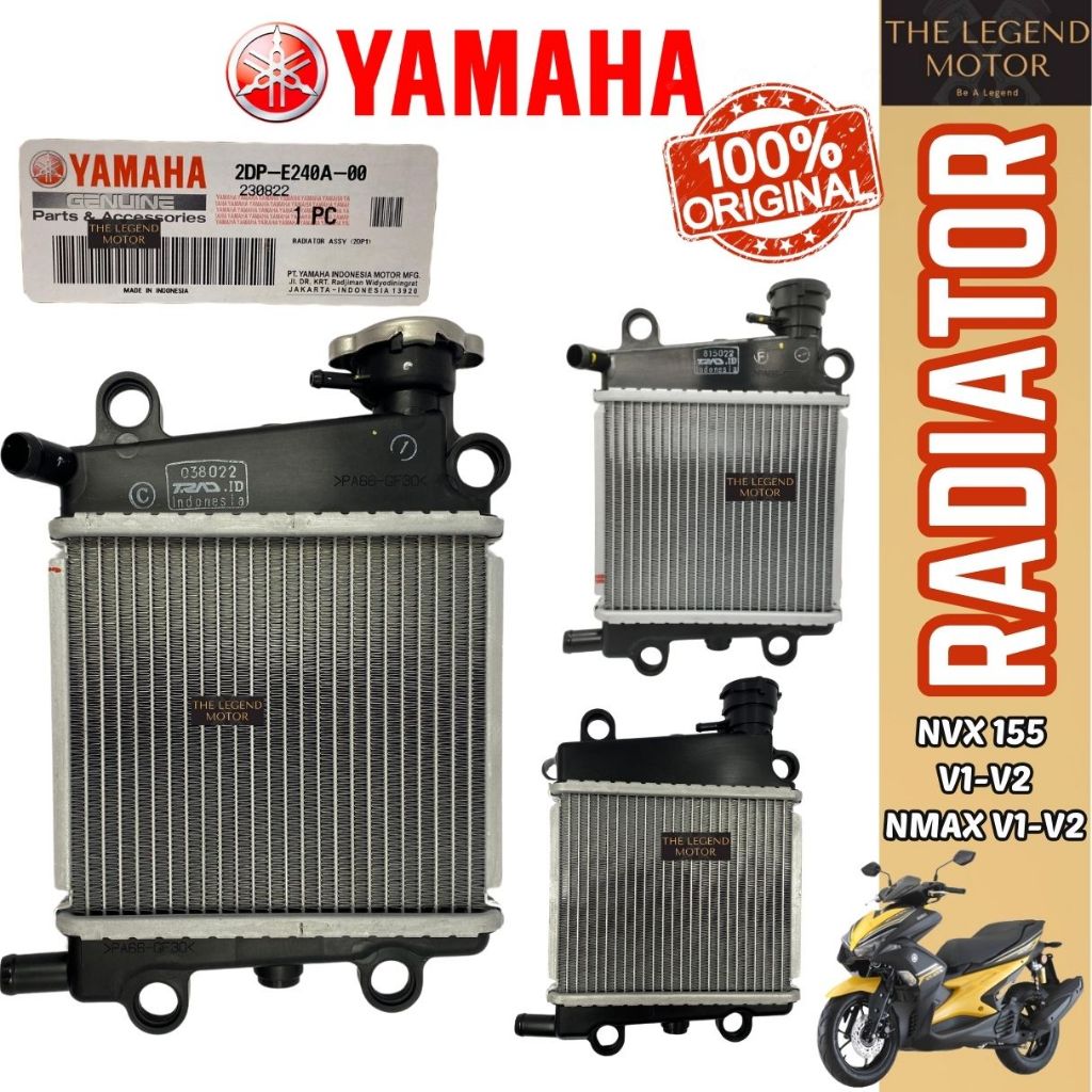 NVX155 NMAX V1 V2 AEROX NVX 155 Raditor Tangki Air Coolant Tank Koolant ...
