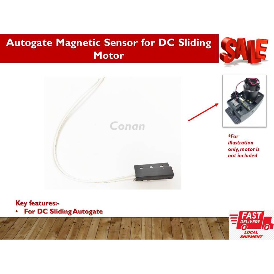 Autogate Magnetic Sensor for DC Sliding Motor - Black | Shopee Malaysia