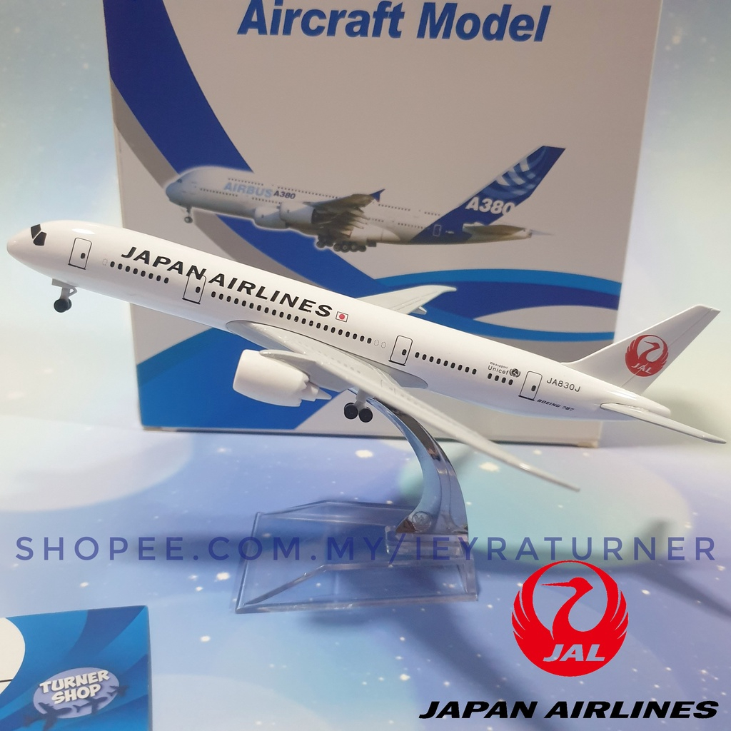 Japan Airlines Boeing 787-8 Dreamliner (JAL)/Mickey 20CM Aircraft Model ...