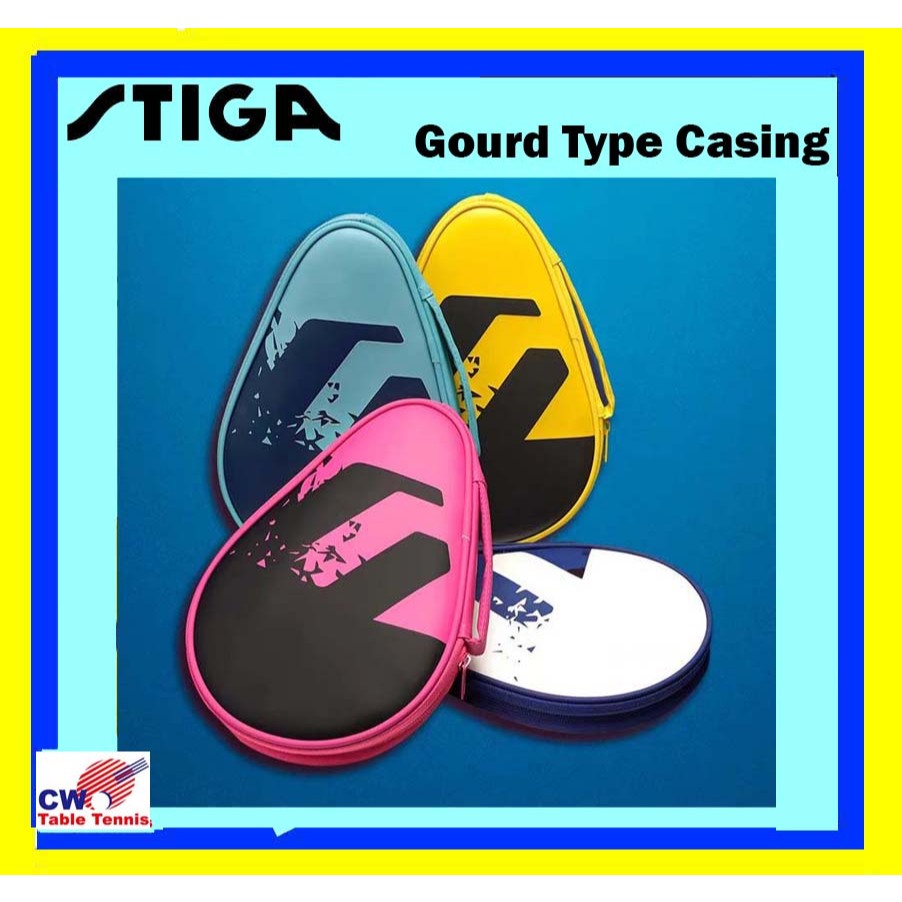 STIGA Gourd Type Casing Table Tennis Bag Ping Pong Cover Raket Bag High ...