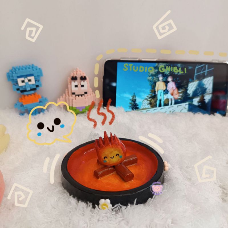 air dry clay Calcifier from studio ghibli Howls moving castle clay ...