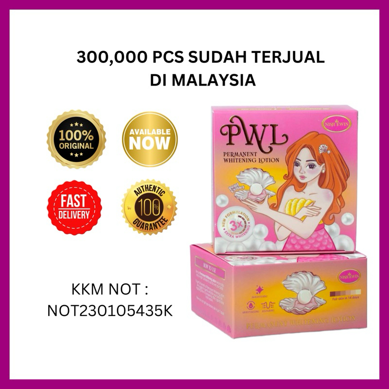 PWL Nisjuewin [Original] 3x Extra Whitening New Formula Permanent ...