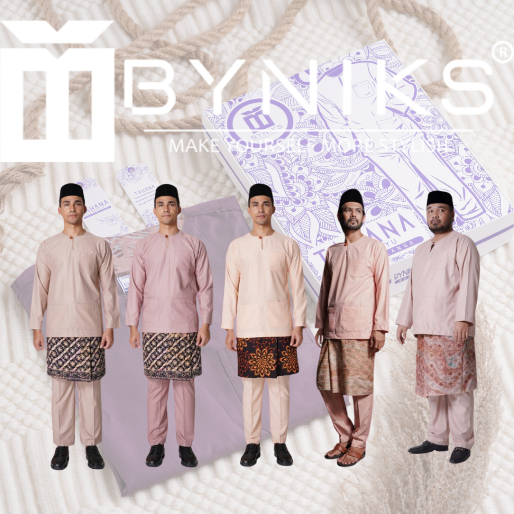 [RAYA 2024 V3] Baju Melayu BYNIKS TeluK Belanga Dengan Gabungan batik ...