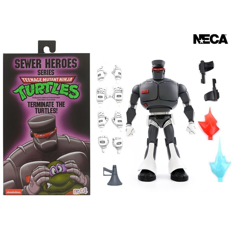 NECA TMNT Teenage Mutant Ninja Turtles (Cartoon) - Ultimate Evil Rex-1 ...