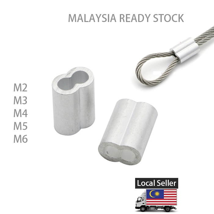 Aluminium Crimping Loop Sleeve for Wire Rope and Cable Wire Rope Clip ...