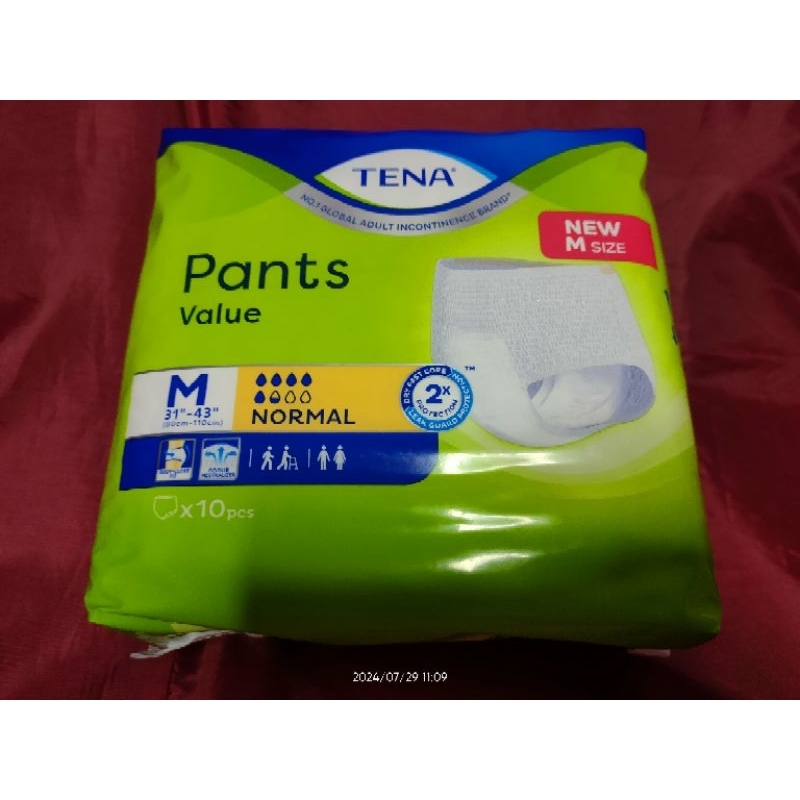 Tena Pants Value Sz M Normal 1 pack 10pcs (OFFER) | Shopee Malaysia