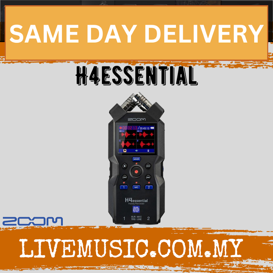 Zoom H4essential Portable Recorder ( H4 essential ) | Shopee Malaysia