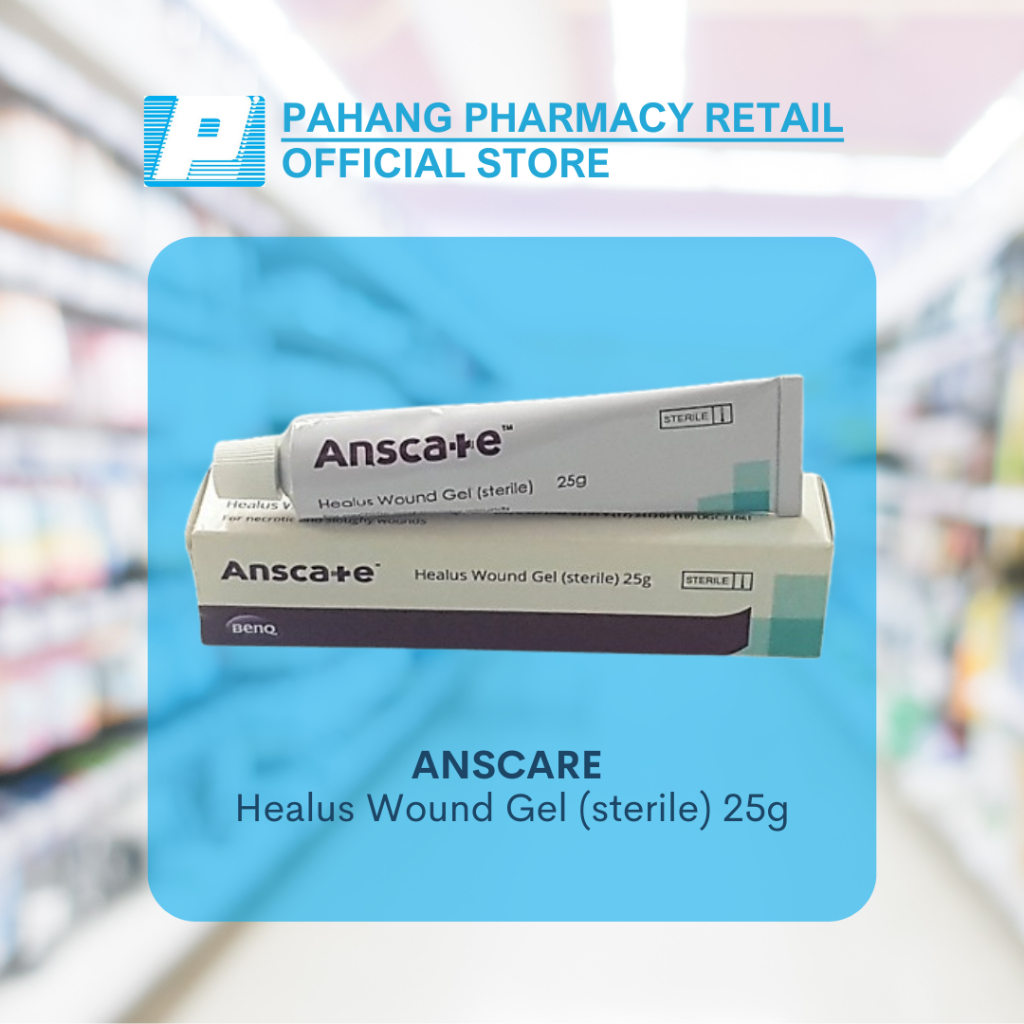 ANSCARE Healus Wound Gel (sterile) 25g | Shopee Malaysia