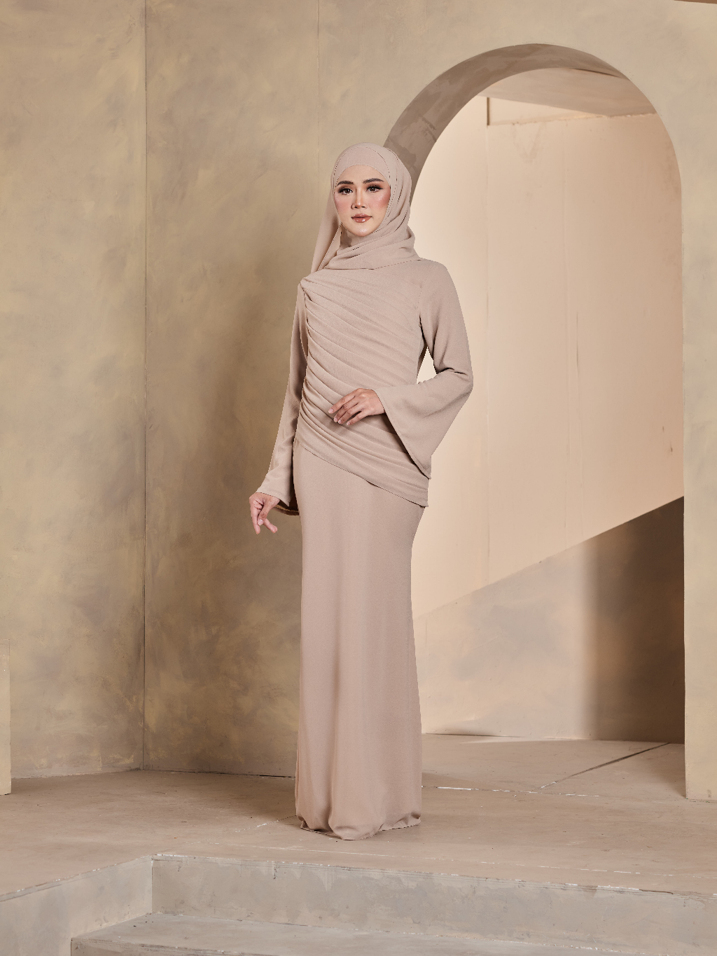 Seyra Dress by Risek (Exclude Shawl) | Shopee Malaysia