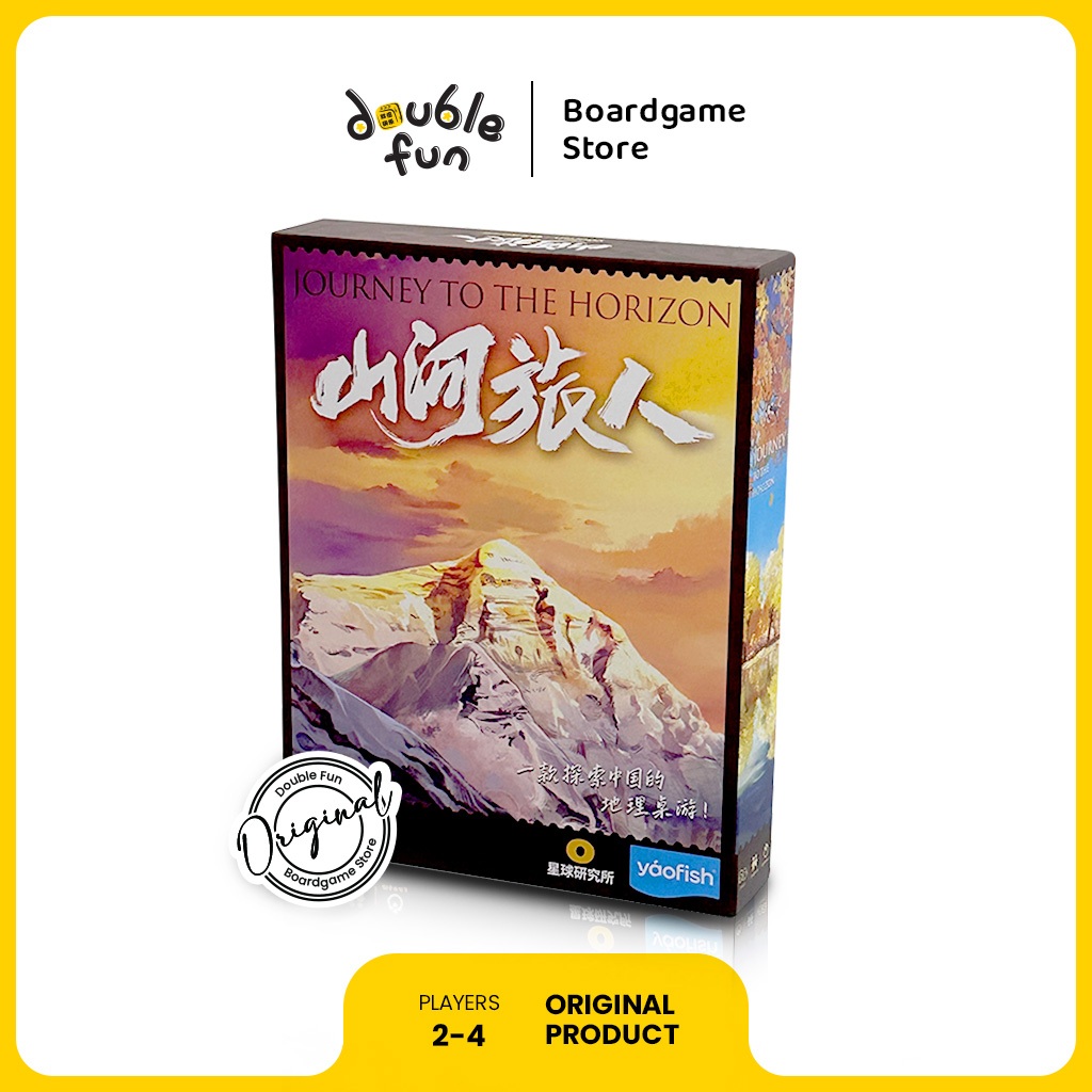 [Double Fun Boardgame] 山河旅人 ORIGINAL - 绝美景点卡桌游 | Shopee Malaysia