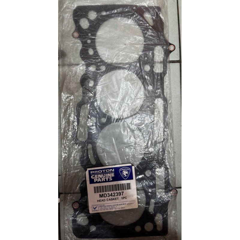 PROTON WAJA 1.6 MMC ENGINE 4G18 HEAD GASKET (STEEL BESI) MD342397 ...
