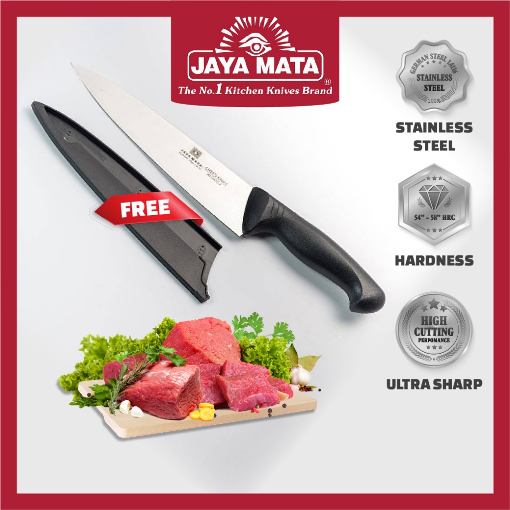 [Jaya Mata] Premium Quality Chef's Knife (8") JM2462 (Kitchen Knife ...