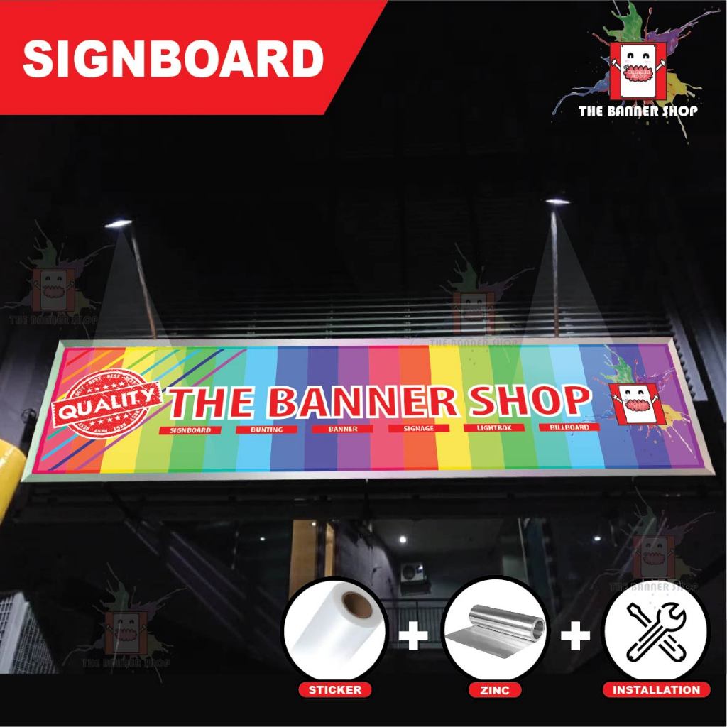 SIGNBOARD LIGHTBOARD 3D LED SIGNBOARD KEDAI SHOPLOT CUSTOM MADE 4FT X ...