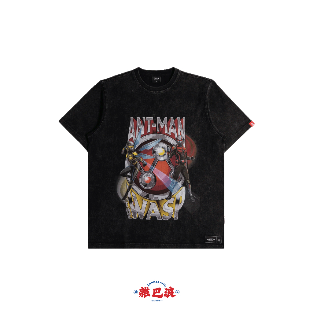 Tntco | Marvel Ants & Wasp Tee (Black) | Shopee Malaysia