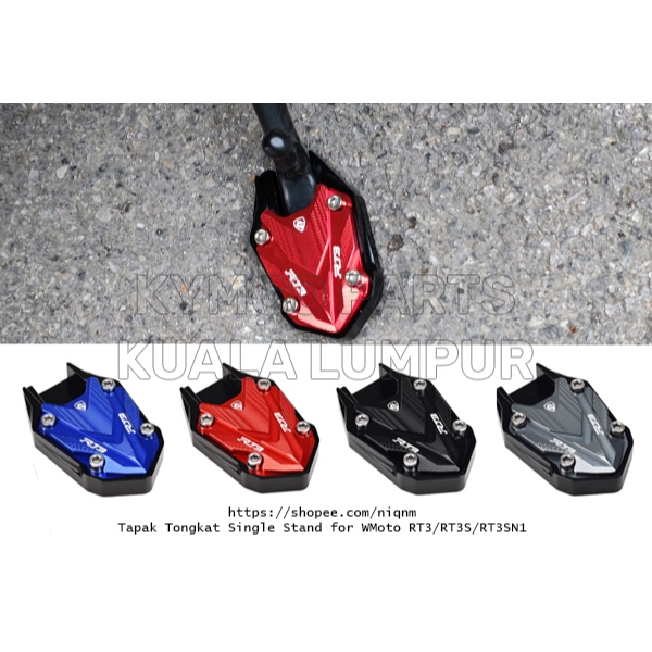 WMoto RT3 250 Side Single Stand Pad Tapak Itik Tongkat Kaki Daelim RT3 ...