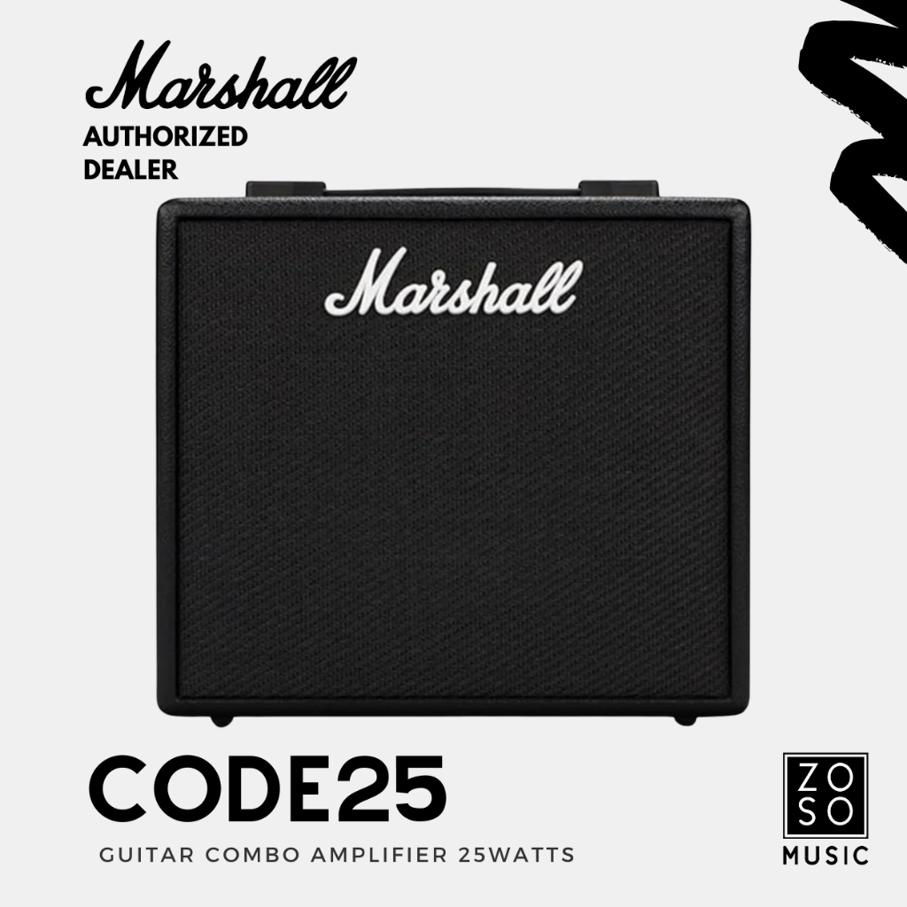 Marshall CODE25 Guitar Combo Amplifier | Shopee Malaysia
