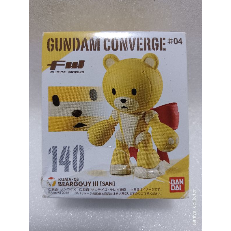 Gundam Converge 140 Bearguy lll [san] | Shopee Malaysia