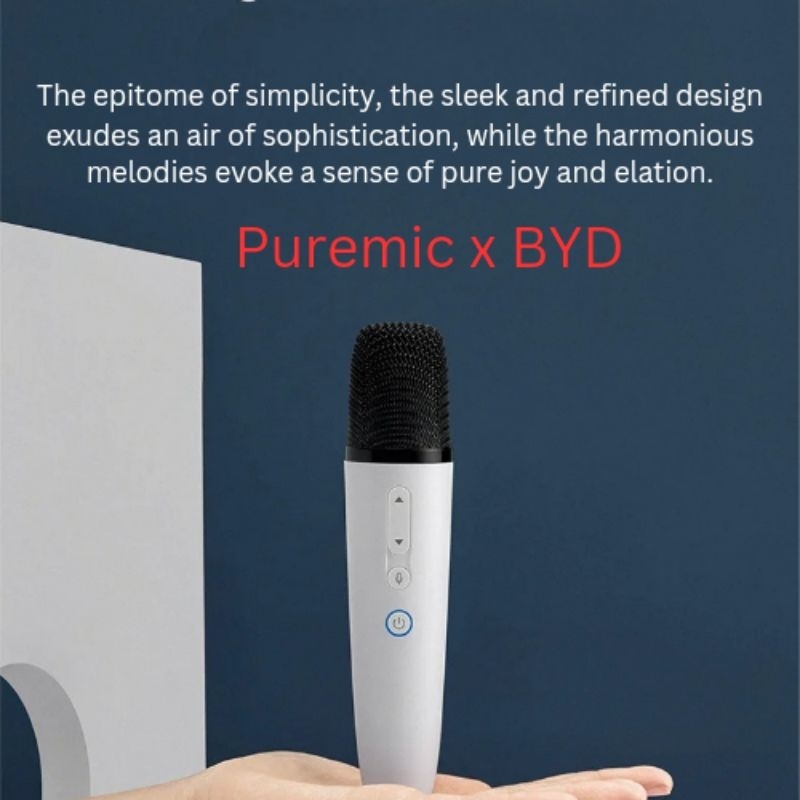 BYD Karaoke cordless microphone for BYD vehicles | Shopee Malaysia