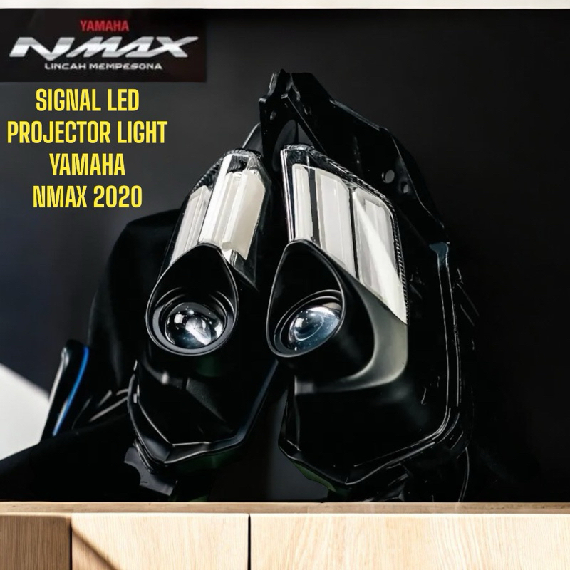 YAMAHA NMAX V2 2020 ONWARDS FRONT SIGNAL LED LIGHT SEN FRONT PROJECTOR ...