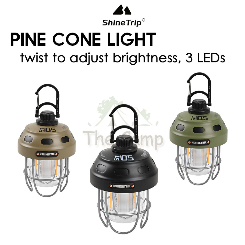Shinetrip Pine Cone Nut Light Outdoor Camping LED IPX3 Tent Lamp ...