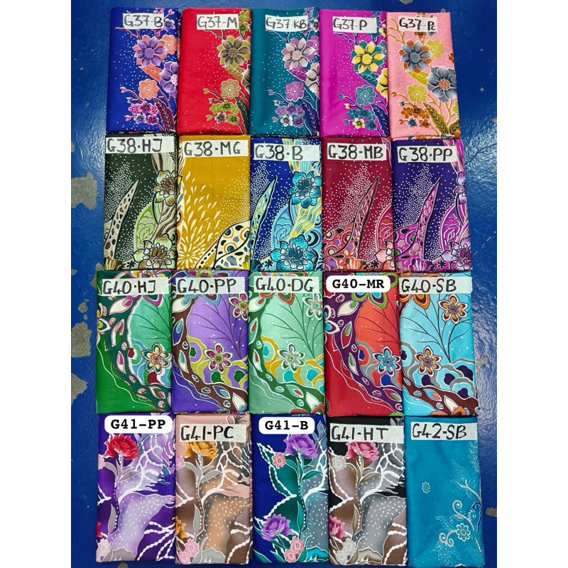 batik viral corak berkaki & corak jawa | Shopee Malaysia