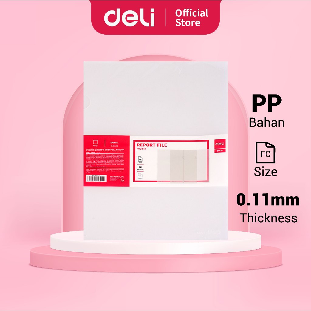 Deli File Organizer FC Report Cover (10 Pcs) EF00212 | Shopee Malaysia