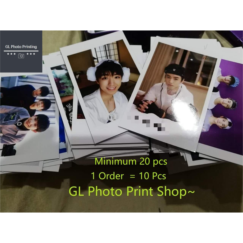 1 = 1 Pcs / Photo Print / Lomo card / Cuci foto / 照片打印 / 2R Size ...