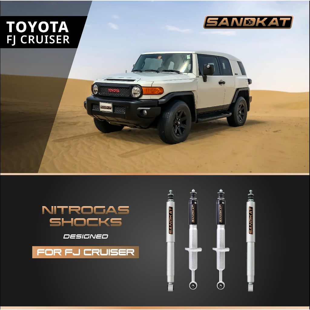 SANDKAT 4WD FJ Cruiser Nitrogas Type Shock Absorber | Shopee Malaysia
