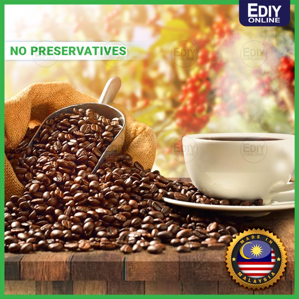 100g Roasted Borong Quality White Coffee Bean Robusta Biji Kopi ...