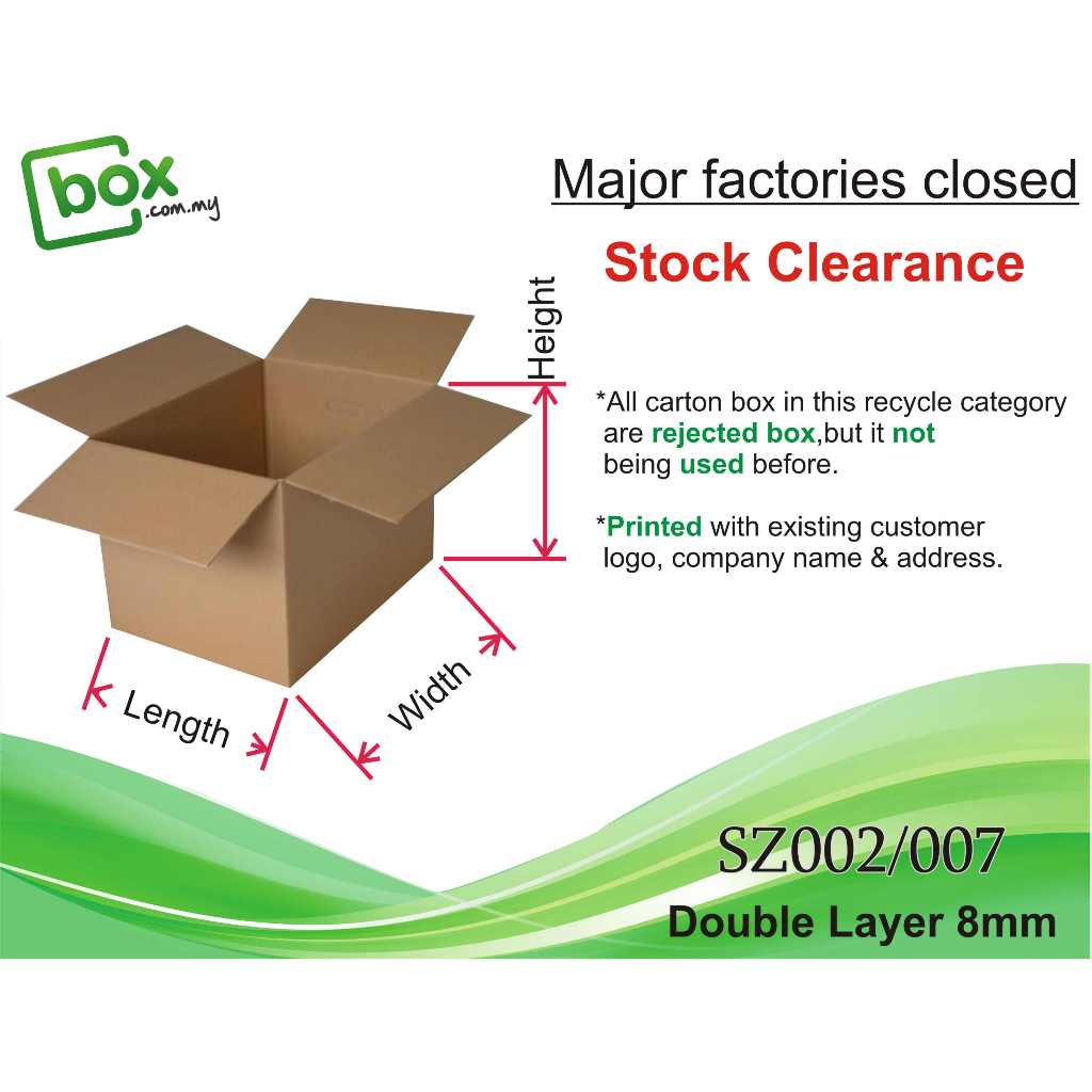 [2Pcs] W005-"2Layer" Heavy Duty House Moving Box,Big Carton Box,Office ...