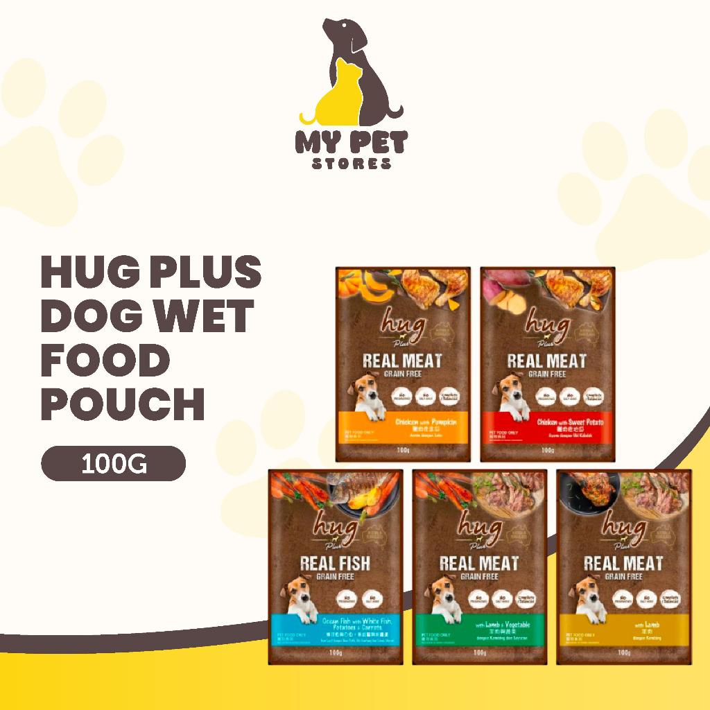 Hug Plus Dog Wet Food Pouch 100g (New Packaging) | Shopee Malaysia