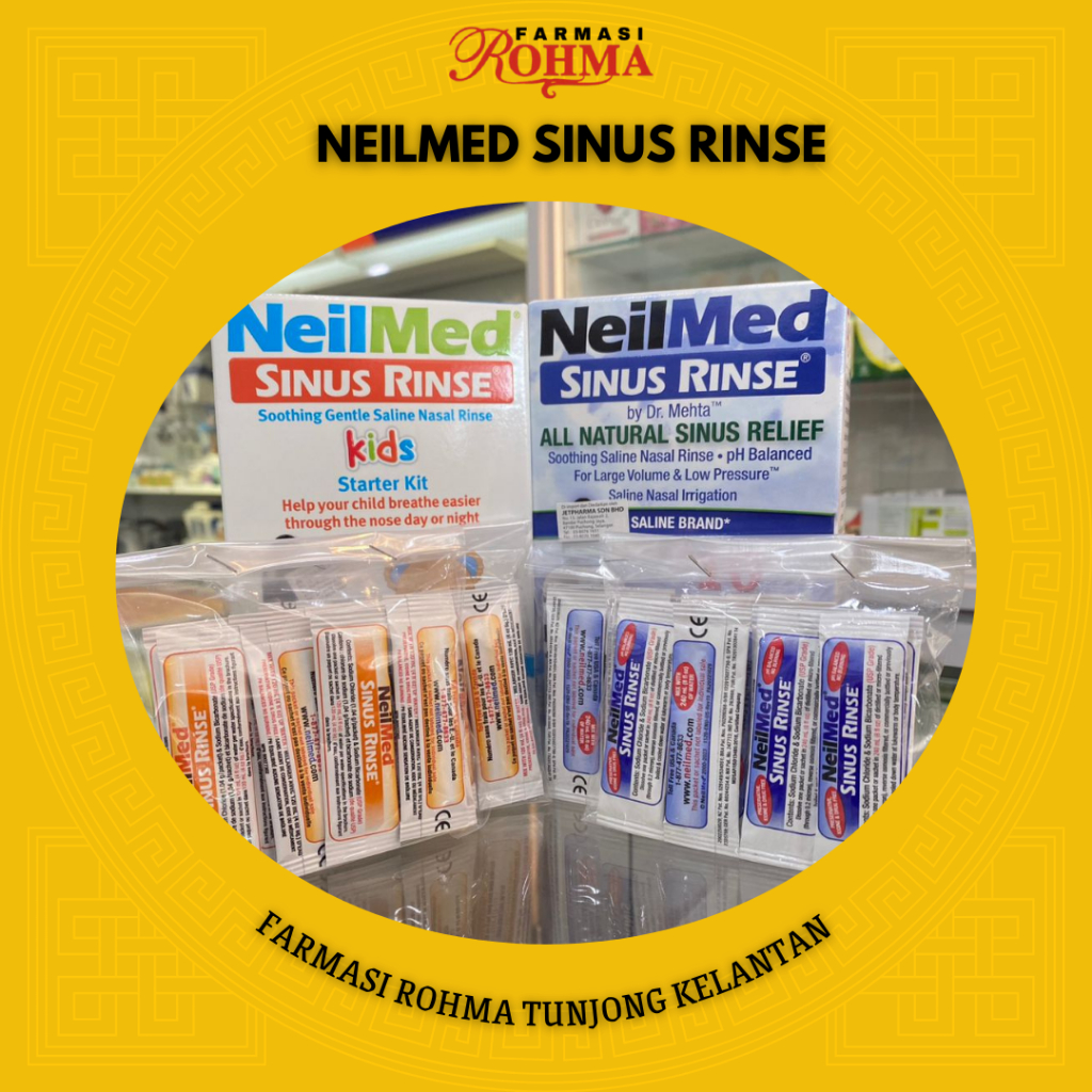 [🔥FARMASI ROHMA🔥] NEILMED SINUS RINSE | Shopee Malaysia