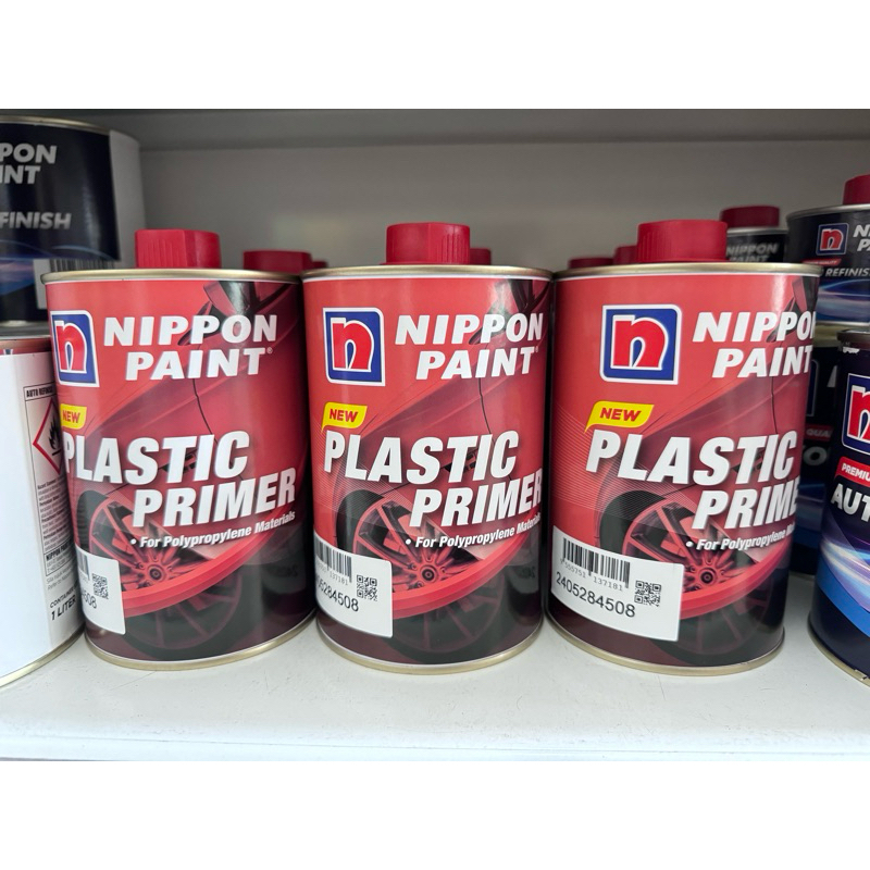 Nippon Paint PP PRIMER 1L/Plastic Primer/ Primer Spray Paint | Shopee ...