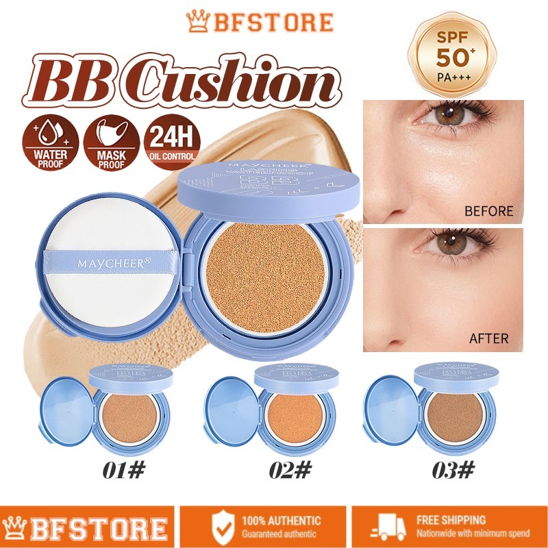 Oil-control BB Cream Compact Powder Foundation Waterproof Matte Face ...