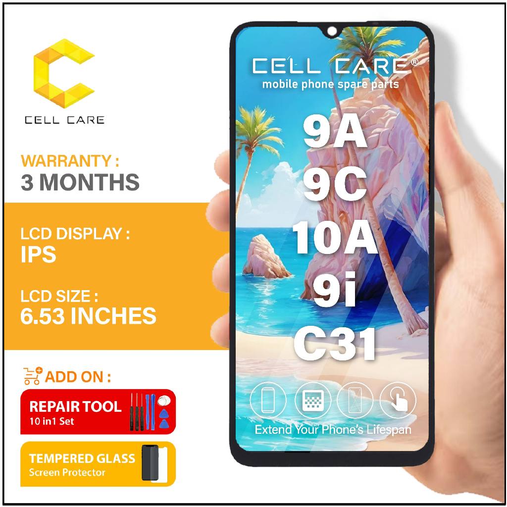 LCD SCREEN DISPLAY FOR POCO C31 / REDMI 9A / REDMI 9C / REDMI 10A ...