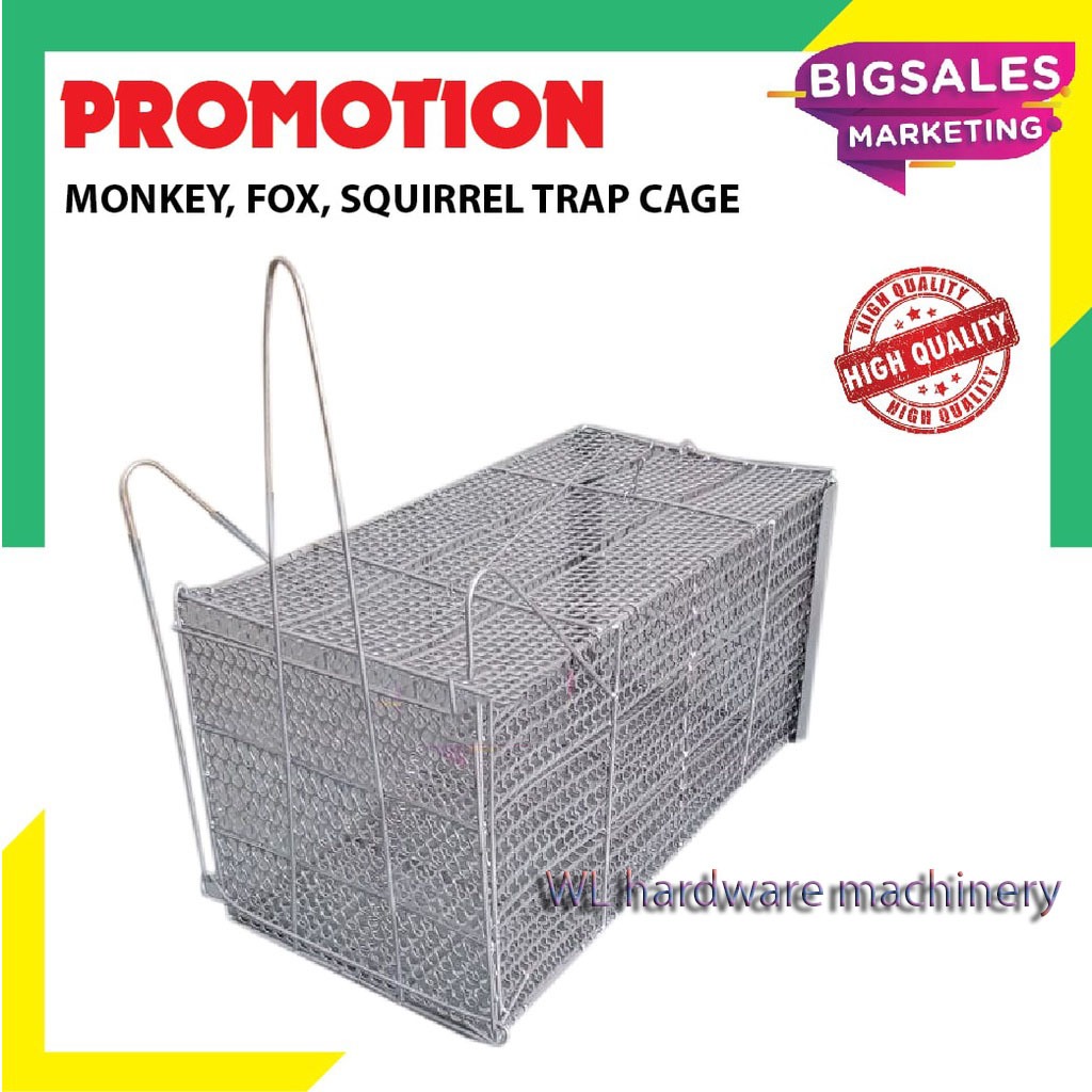 BIGSALES Fox,Cat,Weasel,Squirrel Trap Cage / Perangkap Tikus,Musang ...