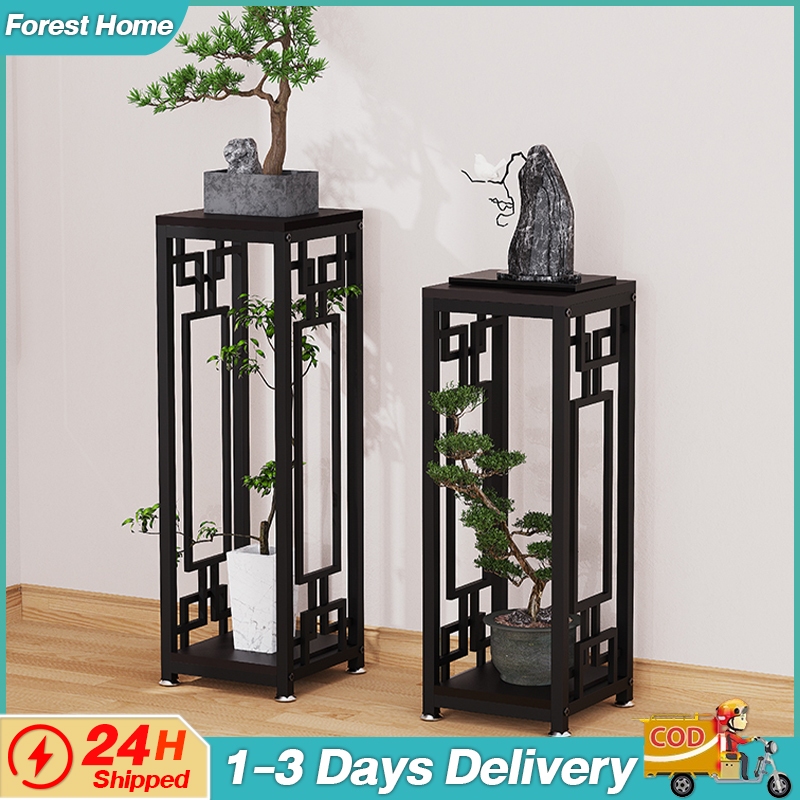 Flower rack Rak Bunga pot stand display indoor outdoor garden plant ...