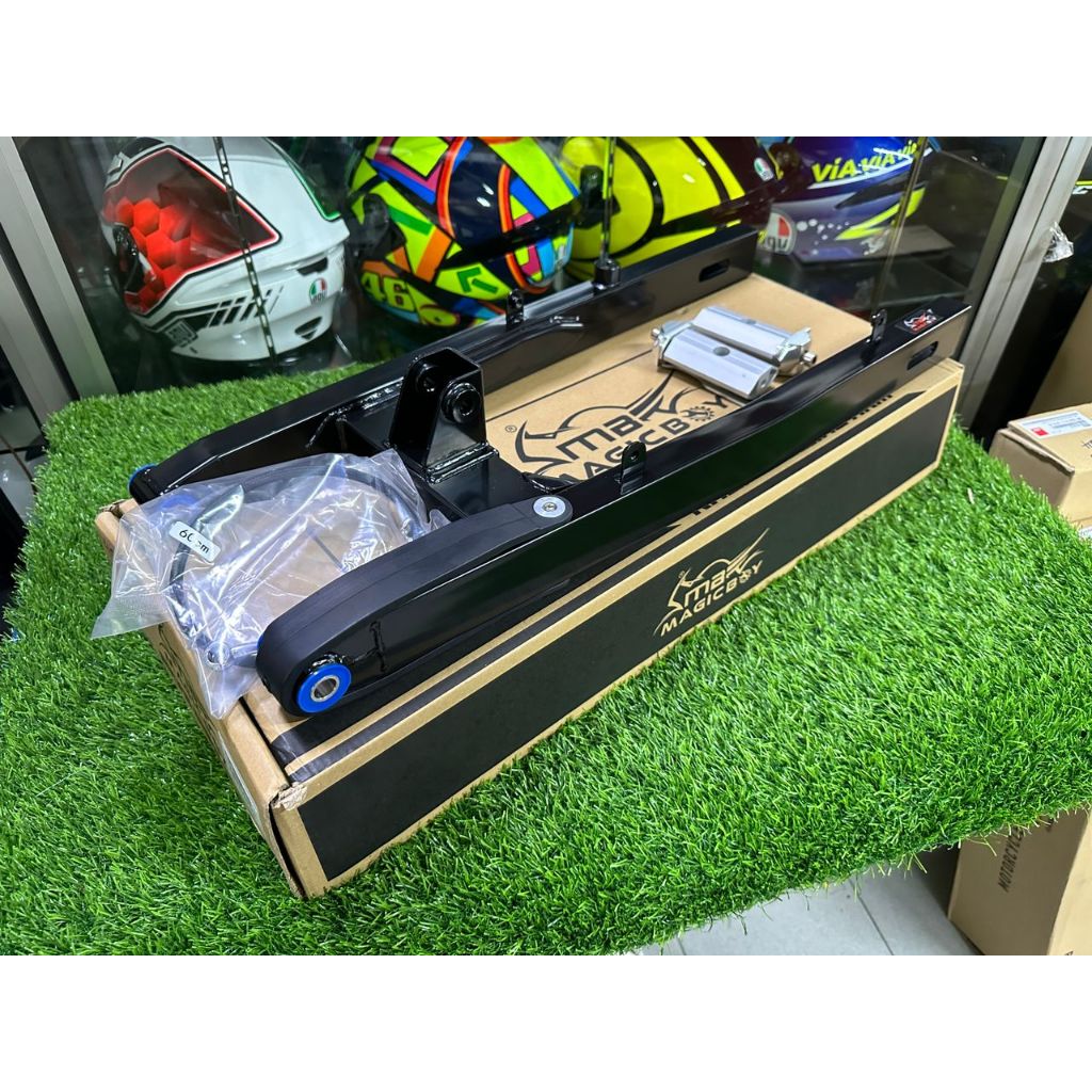 MAGIC BOY SWING ARM Y15ZR BLACK + (2 INCH) | Shopee Malaysia
